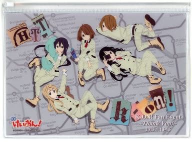 Bag (Character Cutter) [A la carte] After school tea time clear pouch ...