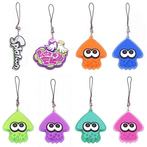 All 8 Types Set Clear 「 Birth Trap 」 Splatoon (Splatoon) | Goods ...