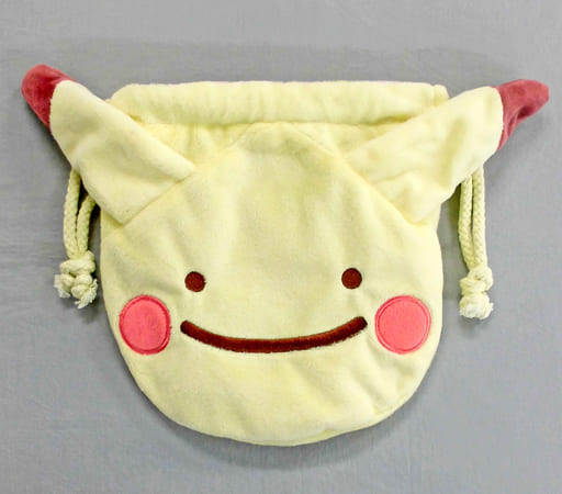 A. Pikachu & Ditto Henshin! Ditto drawstring bag "Pocket Monsters ...