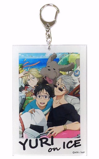 Key Holder Mascot (Character Actor) Drive Big Acrylic Key Holder "YURI ...