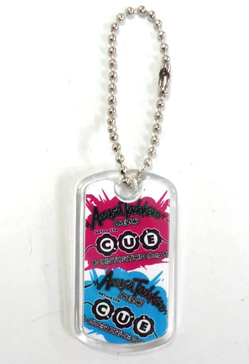 Azusa Tadokoro's successive LIVE logo dog tag (CUE) 「 Azusa Mitsu ...