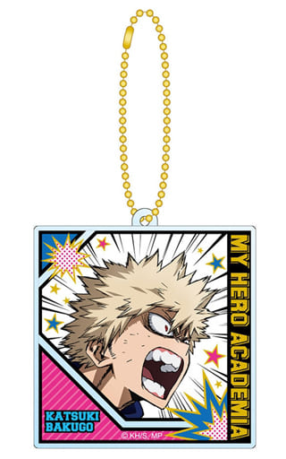 Katsuki Bakugo Glitter Acrylic Key Chain "MY HERO ACADEMIA" | Goods ...