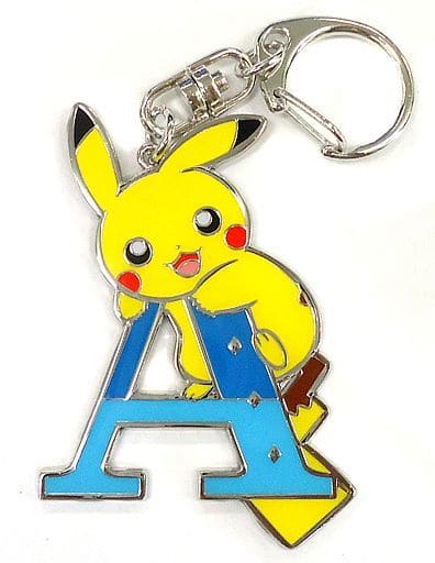 Pikachu Alphabet Key Holder A Limited to 「 Pocket Monsters 」 Pokemon ...