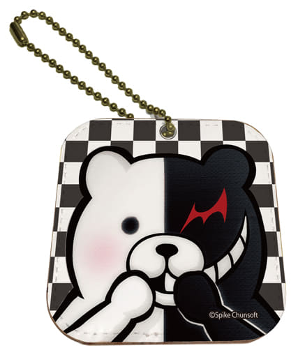 Monokuma Design Leather Mirror Charm "DANGANRONPA 1.2 Reload" | Goods ...