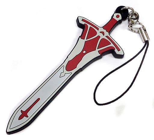 Strap (Character Cutter) Saber Character Flower Motif Strap - Red Camp ...