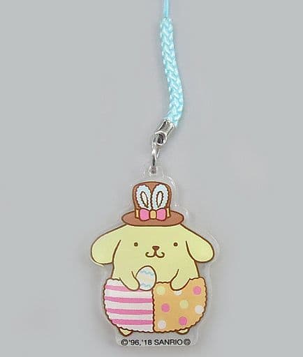 Pompompurin Acrylic Stand "Capsule KUJI Atsute Sanrio Character Cats ...