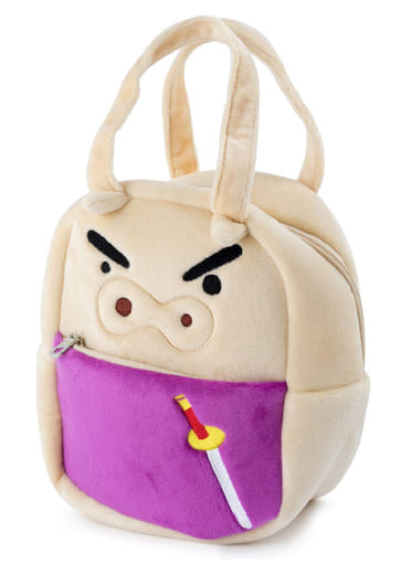Bag (Character Cutter) Buriburi Zaemon Plush toy Character Colobag "CRAYON Shinchan" | Goods ...