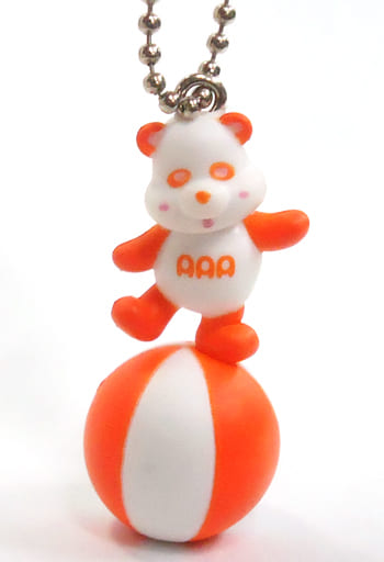 Keychain Mascot (Male) Takahiro Nishijima (Orange) "AA-AAA ~ Panda Ball ...