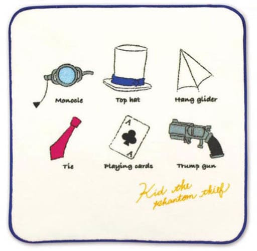 Kaitou Kid (Item Pattern) Towel 「 Detective Conan 」 | Goods ...
