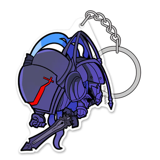 Bertha Car / Lancelot Acrylic Tsumamare Key Holder 「 Fate/EXTELLA LINK ...