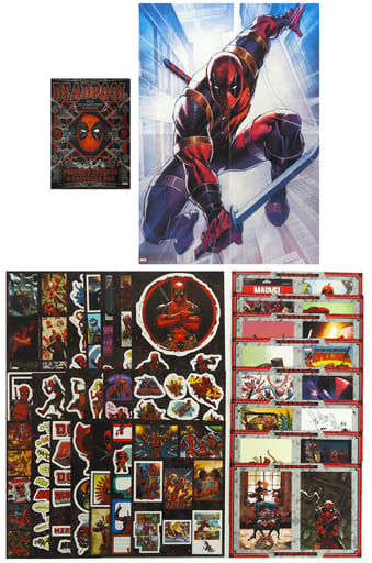 Deadpool poster, sticker and postcard box 「 Marvel 」 | Goods ...