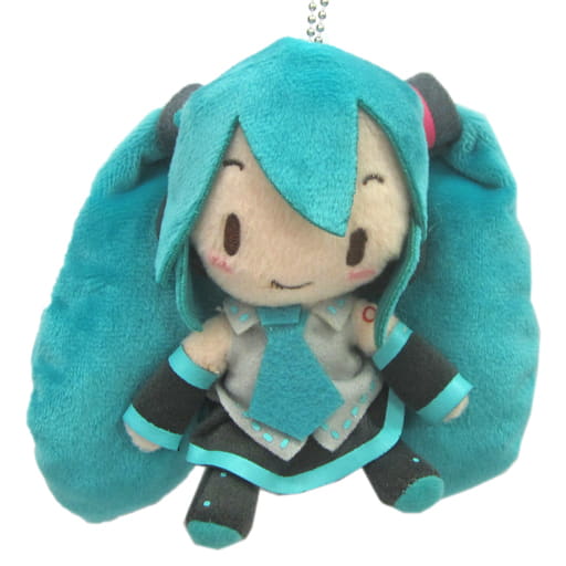 Hatsune Miku (Normal) Fluffy Key Chain Mascot "Hatsune Miku" 「 Vocaloid ...