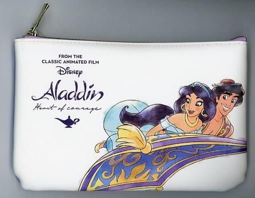Aladdin & Jasmine Flat Pouch "Disney" | Goods / Accessories | Suruga-ya.com