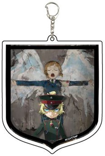 01 Tanya Degurechaff Decaacrylic Key Holder 「 Eiga-ban Kodomo Senki ...