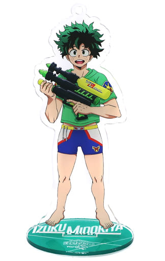 Miscellaneous goods Izuku Midoriya Whole Body Acrylic Stand (Water Gun ...