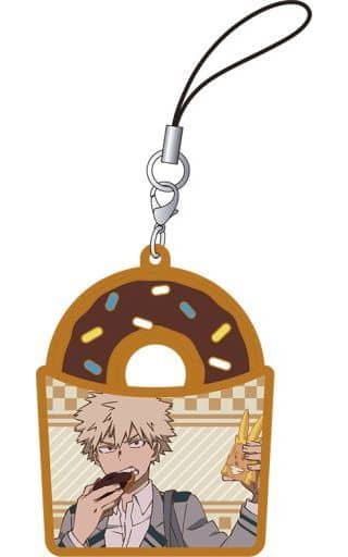 Katsuki Bakugo "MY HERO ACADEMIA Rubber Strap Collection Donuts ...