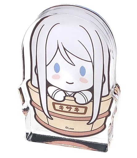 HOSHO Kisaki "Maitetsu Last Run! Acrylic Bucket Figure" Trader Only ...