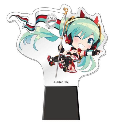 Racing Miku 2020 Ver. (flags) light-up stage 「 Hatsune Miku GT Project ...