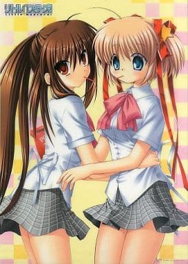 A3 Clear Poster tea caddy Bell & 神北 小毬 "Little Busters!" | Goods ...