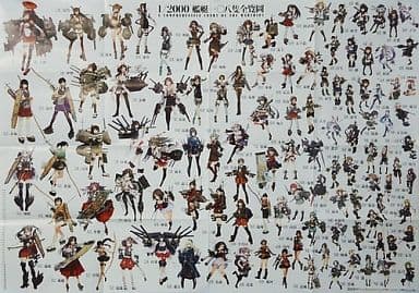 Poster (p. 16) 1/2000 Ship 108 All 覽圖 "Kantai Collection ~ KanColle ...