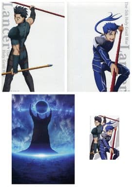 A4 Clear Poster Set (2-Pack) Lancer "Fate/Zero & Fate/stay night ...