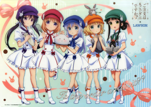 A3 Clear Poster Group (5 people / dish) "Is the Order a Rabbit??" C89 ...