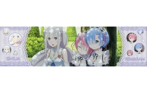 Extra Large Poster Emilia & Rem & Rum "Re:ZeRo Starting Life in Another ...