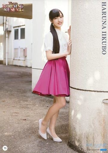 Collection Pinup Poster Part-3 No. 73 IIKUBO Haruna (Morning Musume.' 17) "Morning Musume. 20th ...
