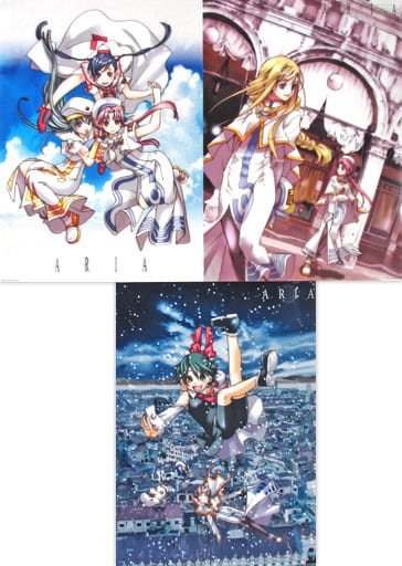 A3 Original Clear Poster Set (3-Pack) A. Set "ARIA" | Goods ...