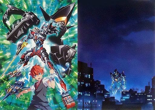 Poster 2 Types Set B Gridman & Hibiki Yuta 「 SSSS. GRIDMAN SHOW 01 ...