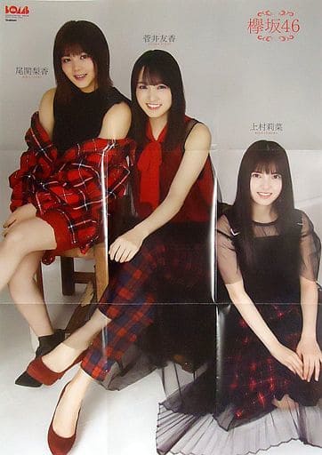 Double-sided Super BIG Poster (nine fold) Rina Wamura & Rika Ozeki & Yuka Sugai / Akane Moriya ...