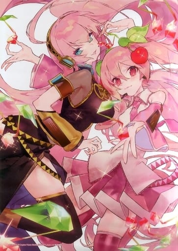 A3 Drawing Poster Sakura Miku (NOCO) "Taito KUJI Honpo Sakura Miku KUJI ...