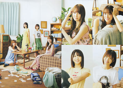Double Sided Super Big Poster (nine fold) Shiho Kato & Kumi Sasaki ...