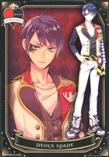 Deuce Spade "Jumbo Card Das DisneyTwisted Wonderland Clear Visual ...