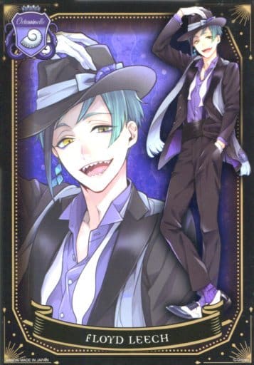 Floyd Leech "Jumbo Card Das DisneyTwisted Wonderland Clear Visual ...