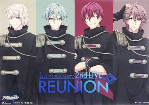 Poster A3 Clear Poster ZOOL "Idolish7 2 nd LIVE" REUNION "Blu-ray BOX ...