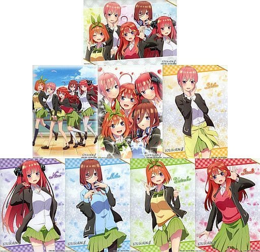 Poster 8-type set "Jumbo Carddas The Quintessential Quintuplets ∬ A5 ...