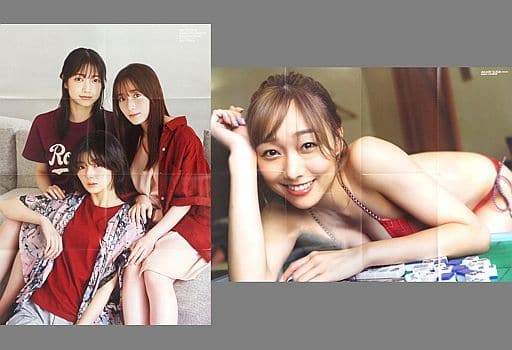 Poster B2 Extra Large Double-sided Poster (8-fold) rei OSONO & Natsusuzu Tokichi & Reina Moriya ...