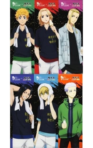 Nobori design poster (small) 6-pack set "Tokyo Revengers × gokurakuyu ...