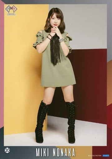 Collection Pinup Poster No. 20 Miki Nonaka "Morning Musume' 19 Concert ...