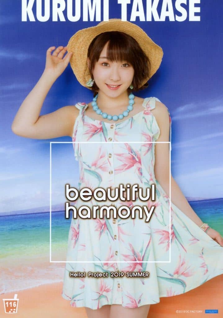 駿河屋 - コレクションピンナップポスター Part2 No.116 高瀬くるみ(BEYOOOOONDS) 「Hello! Project 2019 SUMMER beautiful ...
