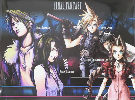 B2 poster group (4 persons) "FINAL FANTASY VII/VIII" | Goods ...