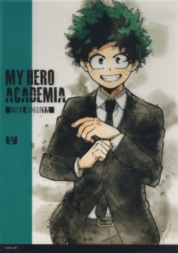 Poster A3 Clear Poster Suit Costume Regeneration Izuku Midoriya "MY ...