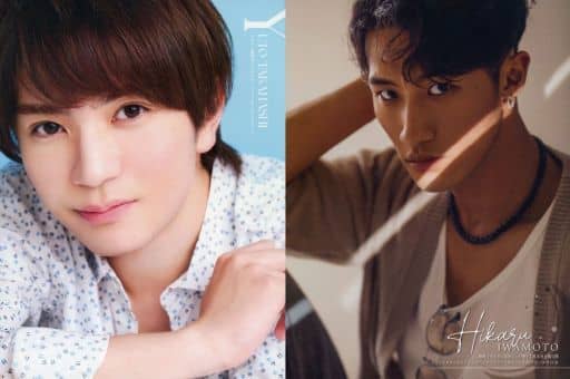 Double-sided Mat Pinup Poster Yuto Takahashi / Hikaru Iwamoto (Snow Man) duet (duet) August 2022 ...