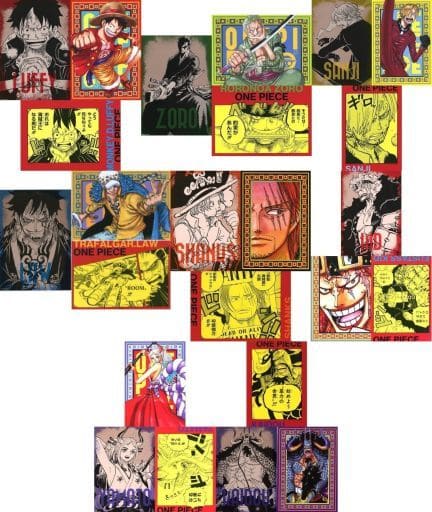Poster 8 types set "ONE PIECE A4 Poster Collection" | Goods ...