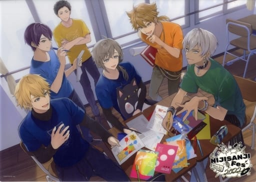 Poster Toward the A3 Clear Poster Festival, "Virtual YouTuber Ni Ji-Ji ...