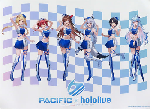"PACIFIC RACING TEAM× PACIFIC RACING Hololive" C101 goods | Goods ...