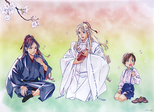 A3 Clear Poster Takemikazuchi & Kikoto & Ebisu "KUJI Hikido NORAGAMI ...