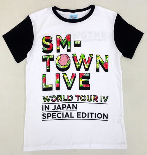 SMTOWN T-Shirt White L Size "SMTOWN LIVE WORLD TOUR IV in JAPAN Special ...