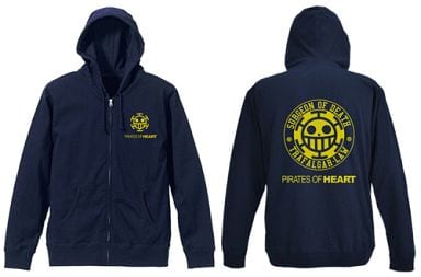Heart Pirates Jersey Parka Navy Blue L Size "ONE PIECE" | Goods ...